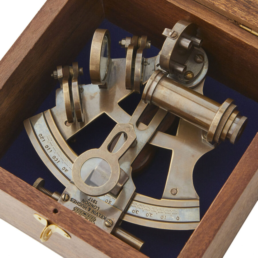 Sextant in Wood Box – Paradox Collections